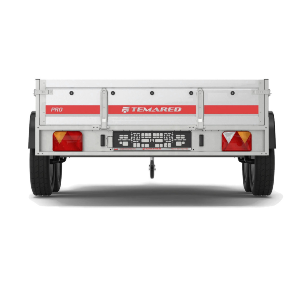 Przyczepa TEMARED PRO 3515/2 ALU - MTD Przyczepy Rzeszów